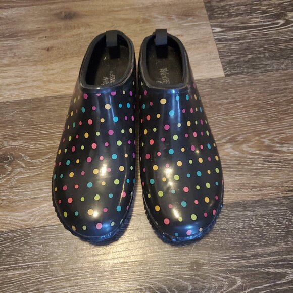 Western Chief | Shoes | Womens Western Chief Ditsy Dot Clog Rain Boot ...
